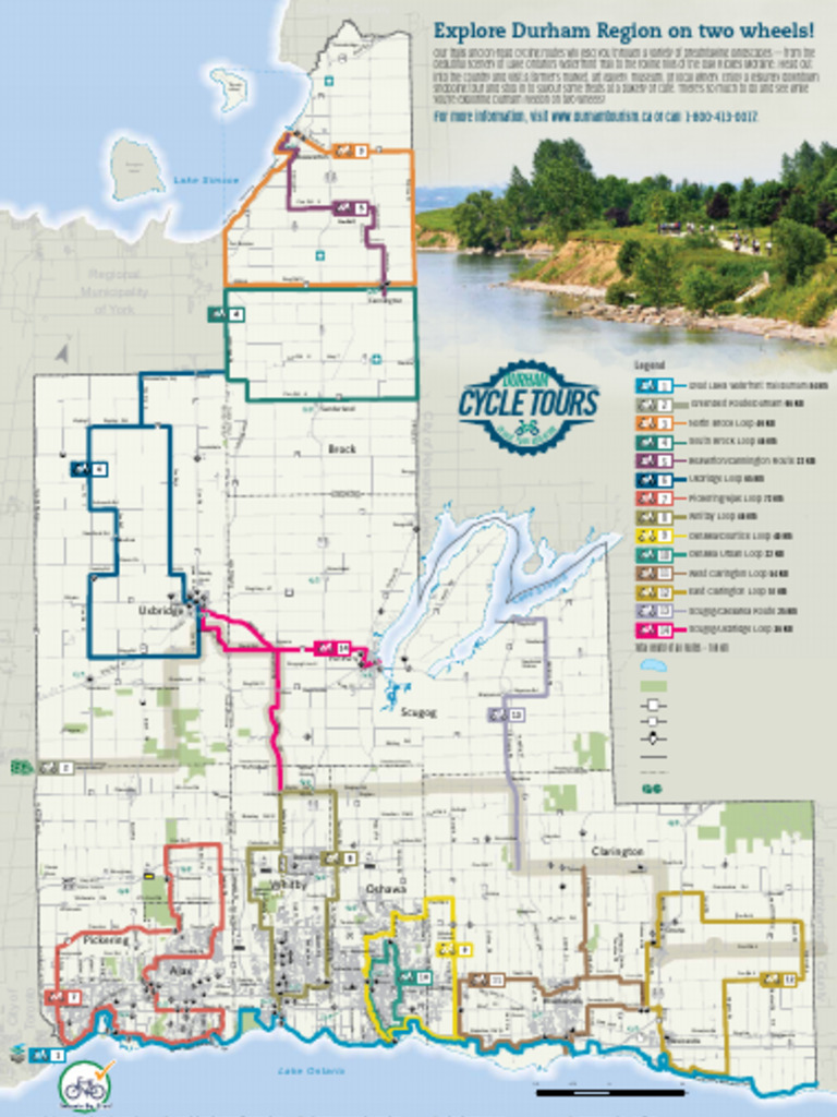 Durham Cycle Tours Map | PDF