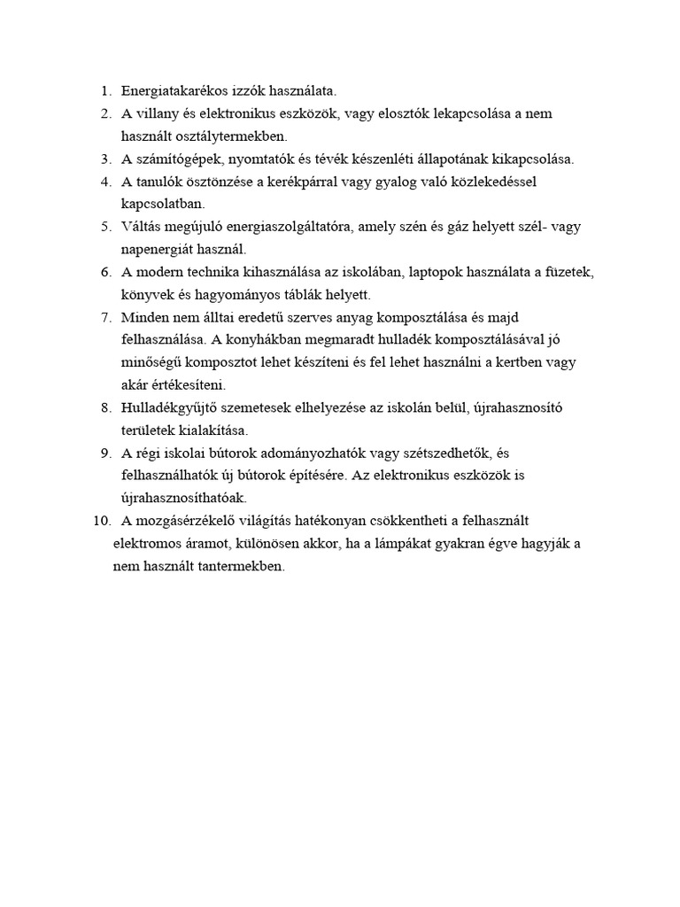 Ökológiai Lábnyom | PDF