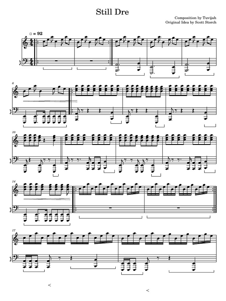"Still Dre Composition Overview" | PDF