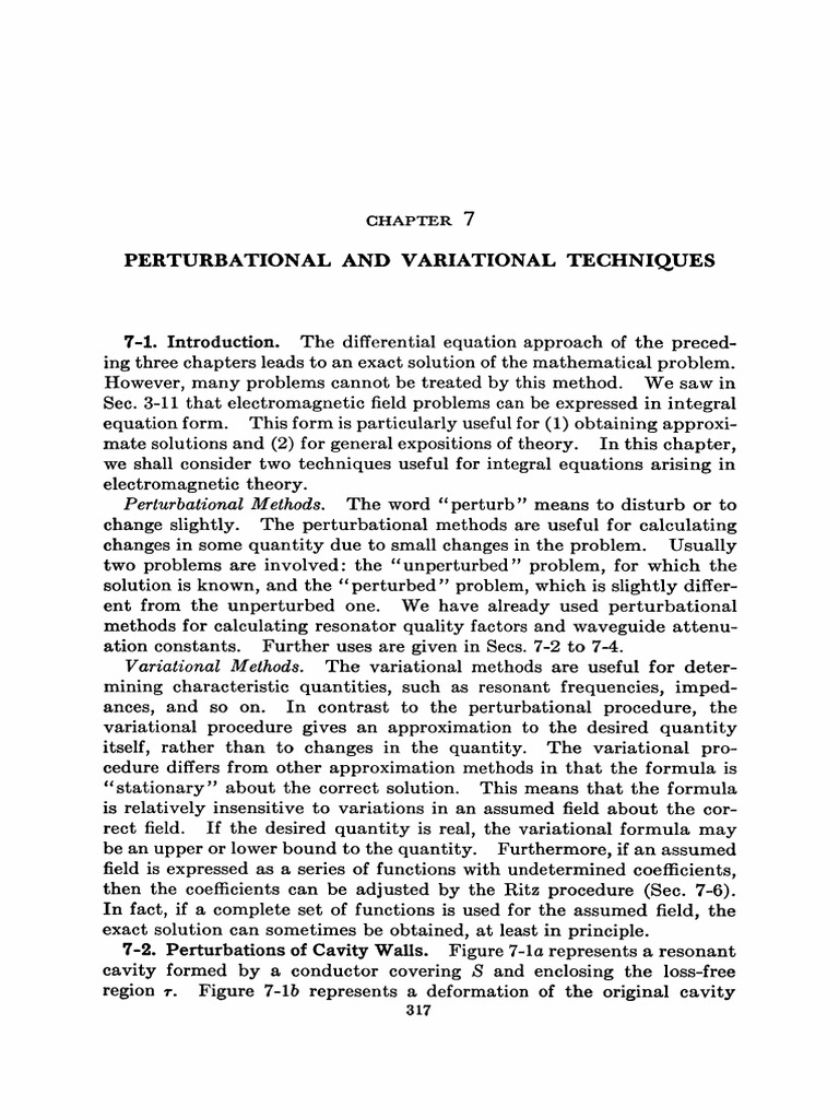 Perturbational and Variational Techniques | PDF | Waveguide ... Perturbational and Variational Techniques | PDF | Waveguide ...