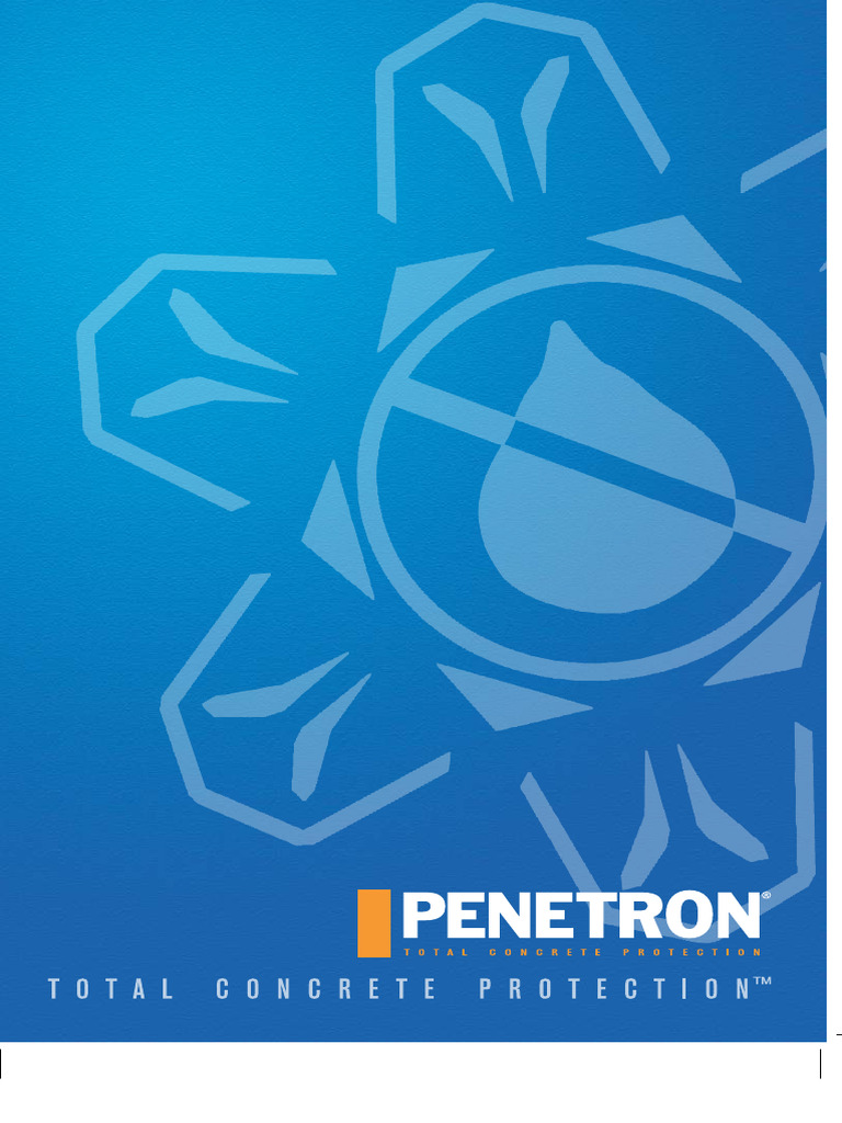 Manual Produtos PENETRON | PDF