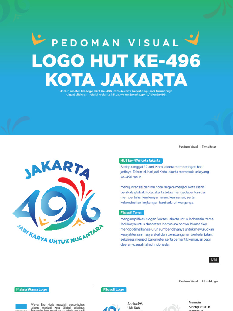 Logo HUT Ke-496 Kota Jakarta | PDF