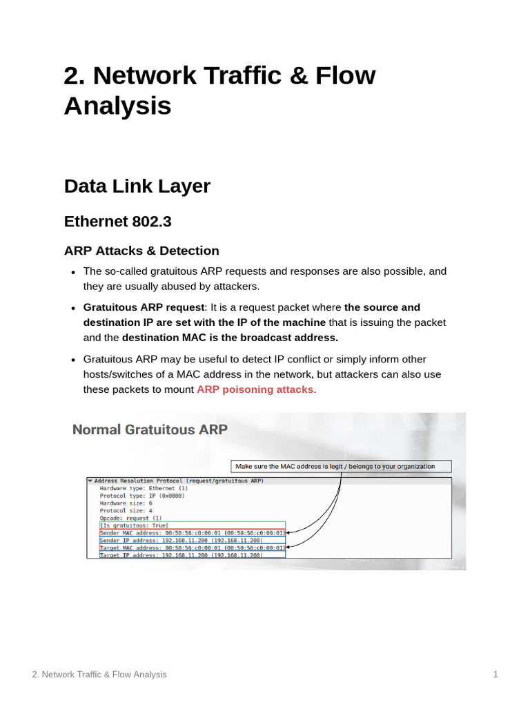 Network Traffic & Flow Analysis | PDF | Transmission Control Protocol | Port (Computer Networking)