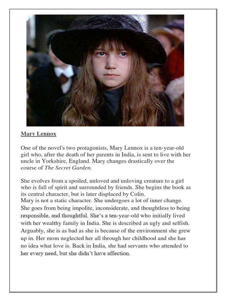 Mary Lennox | PDF