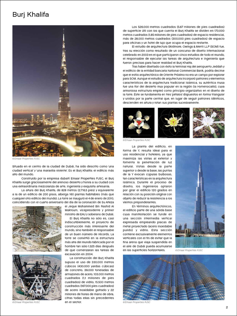 Bur J Khalifa | PDF | Torre | Dubai