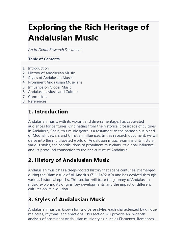 Andalous Music | PDF | Al Andalus | Performing Arts