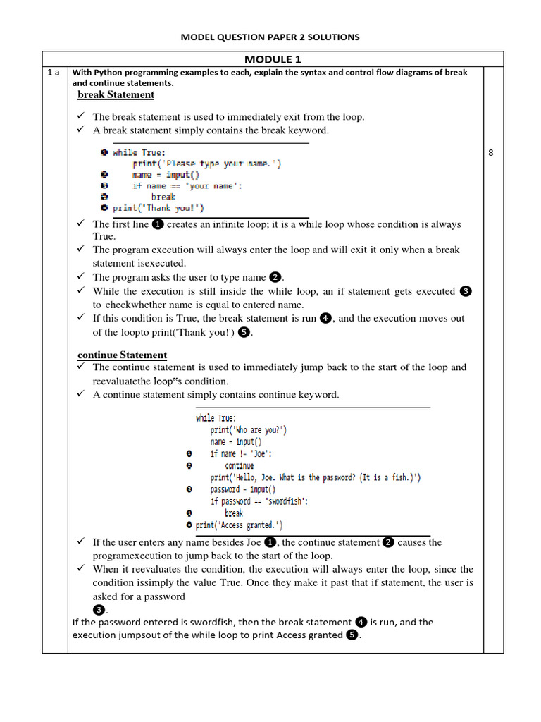 Python Model QP Solutions | PDF | Control Flow | Parameter (Computer Programming)
