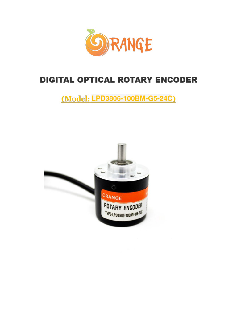 Rotary Encoder Wiring Guide | PDF | Technology & Engineering