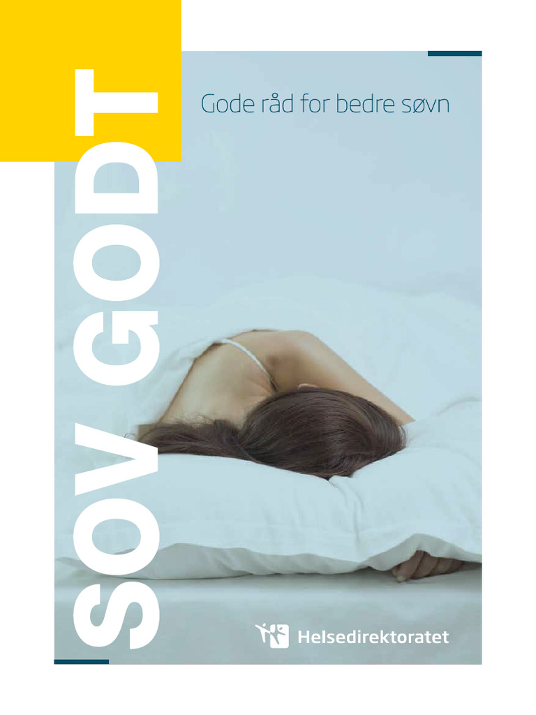 Sov Godt - Gode Råd For Bedre Søvn Brosjyre | PDF