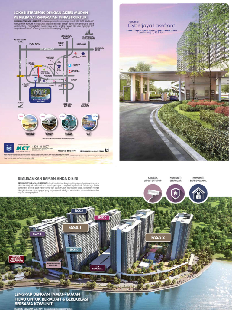 Residensi Cyberjaya Lakefront-RESIDENSI-CYBERJAYA-LAKEFRONT-BROCHURE - Web | PDF