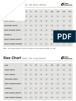 Mesurement - Size Chart Polo | PDF