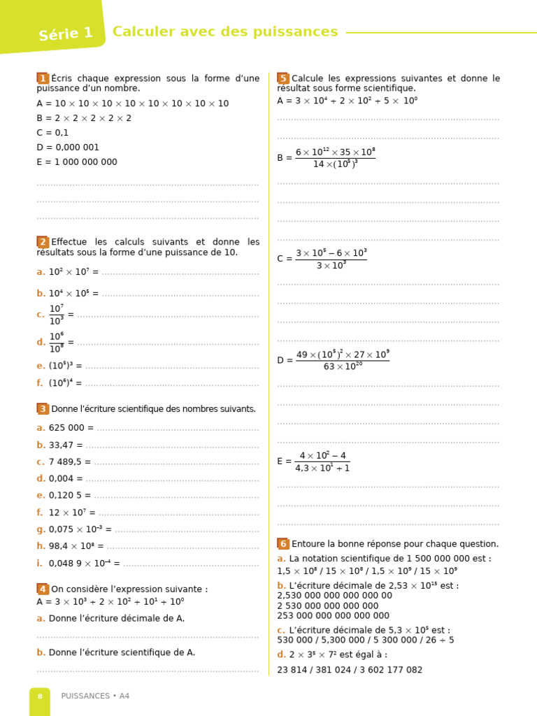 Cahier 2021 3e A4 s1 | PDF | Mathématiques