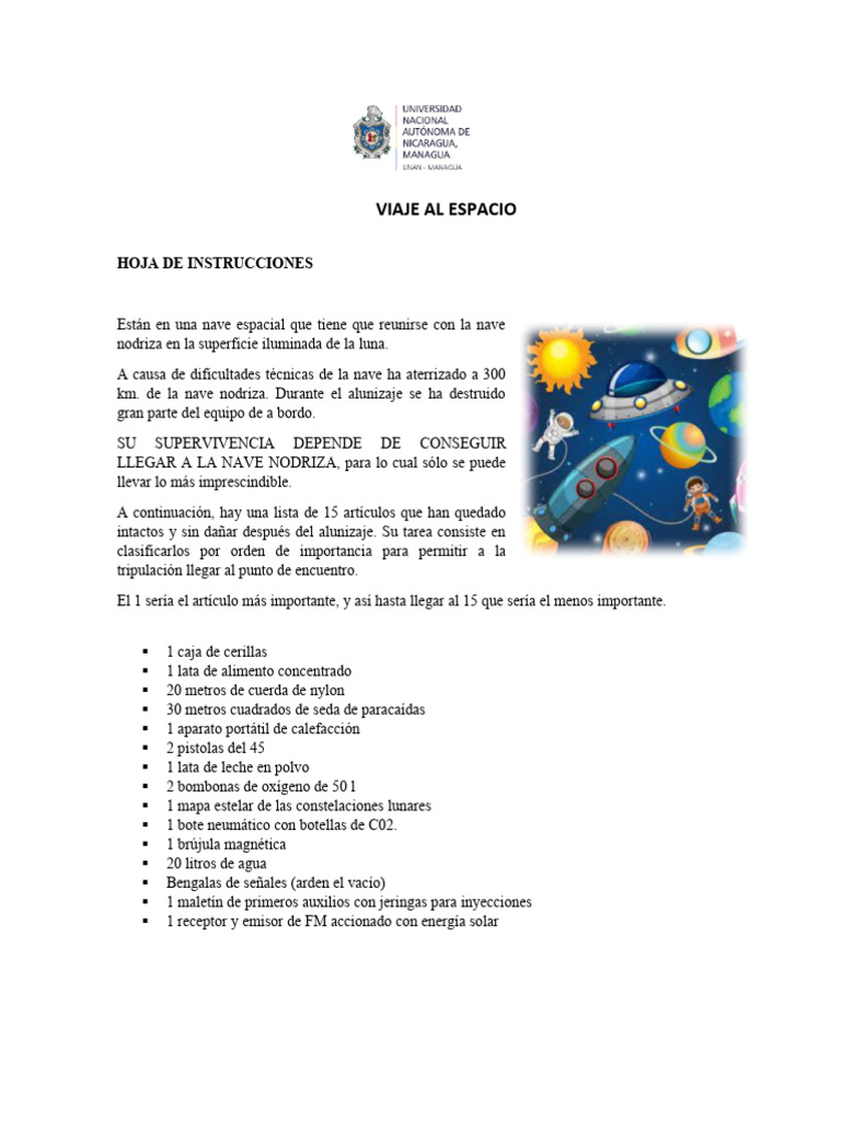 Viaje Al Espacio Dinamica | PDF | Alunizaje | Luna