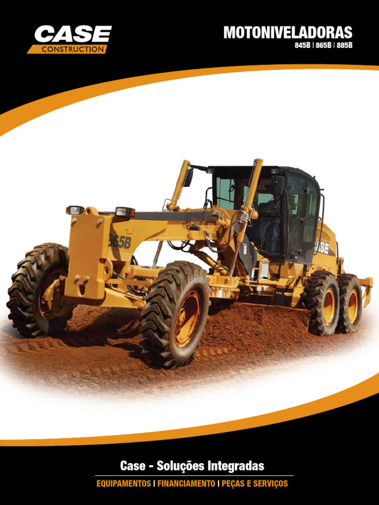 Folheto 845B 865B 885B PO BRCE0259 | PDF | Eixo | Motores