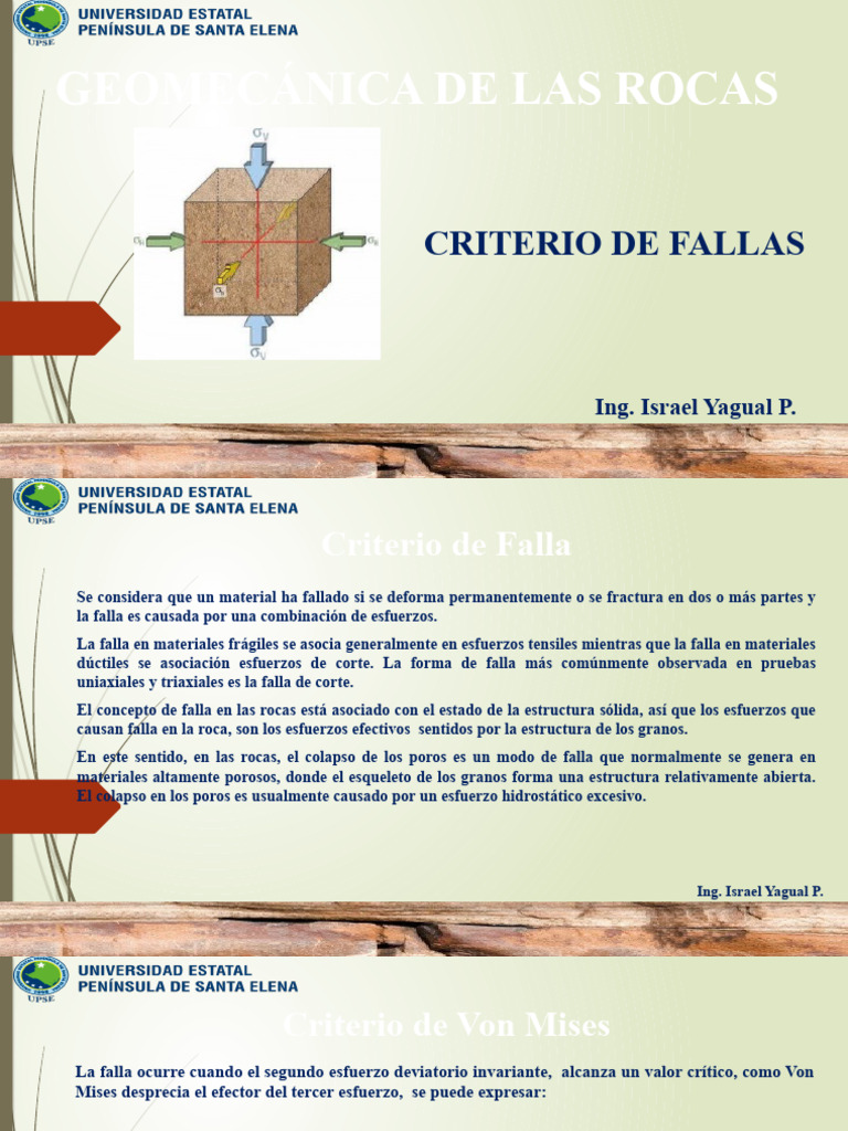 Criterio de Fallas | PDF