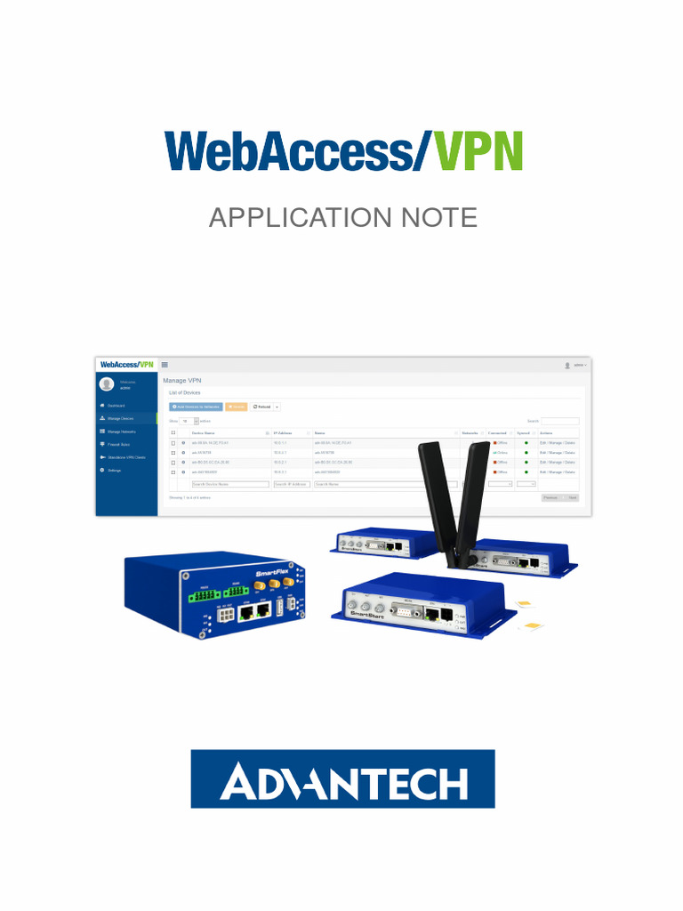 webaccess-vpn-application-note-1.1.3-20230125-1 | PDF | Computer Network | Virtual Private Network