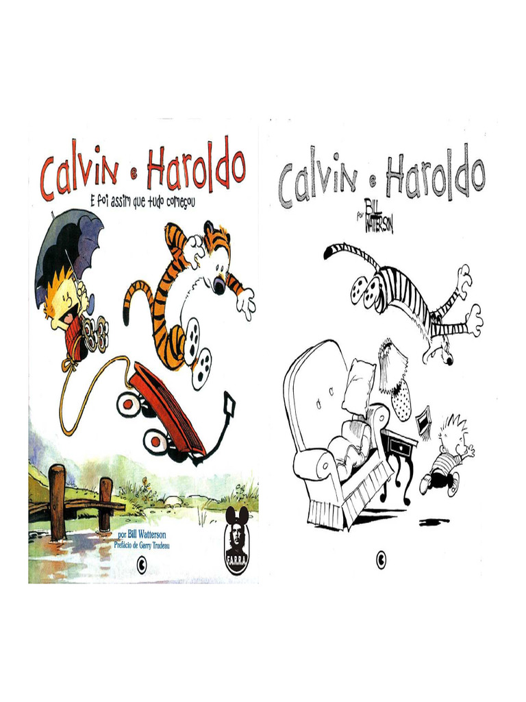 WATERSON Bill. Calvin e Haroldo o começo de tudo | PDF