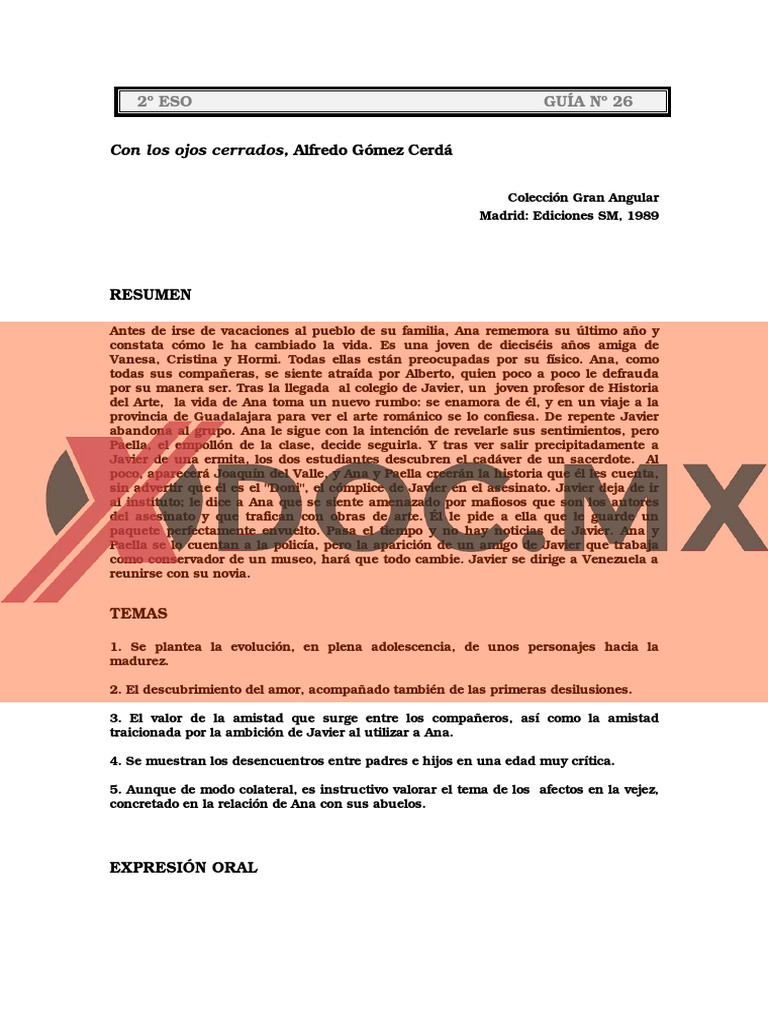 Xdoc - MX Con Los Ojos Cerrados Alfredo Gomez Cerda | PDF