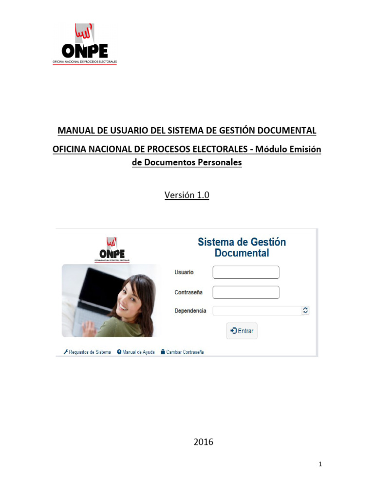 Modulo Emision de Documentos Personales | PDF