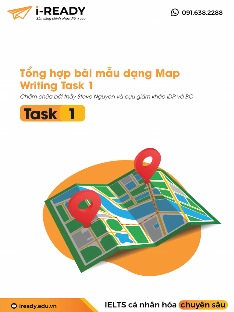 TỔNG HỢP BÀI MẪU DẠNG MAP TRONG WRITING TASK 1 | PDF | Road | Buildings ...