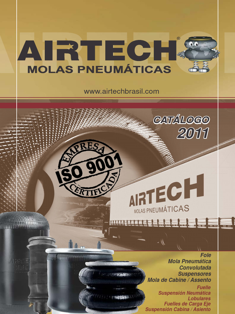 Catálogo Airtech 2011 - Completo | PDF | Garantia | Eixo