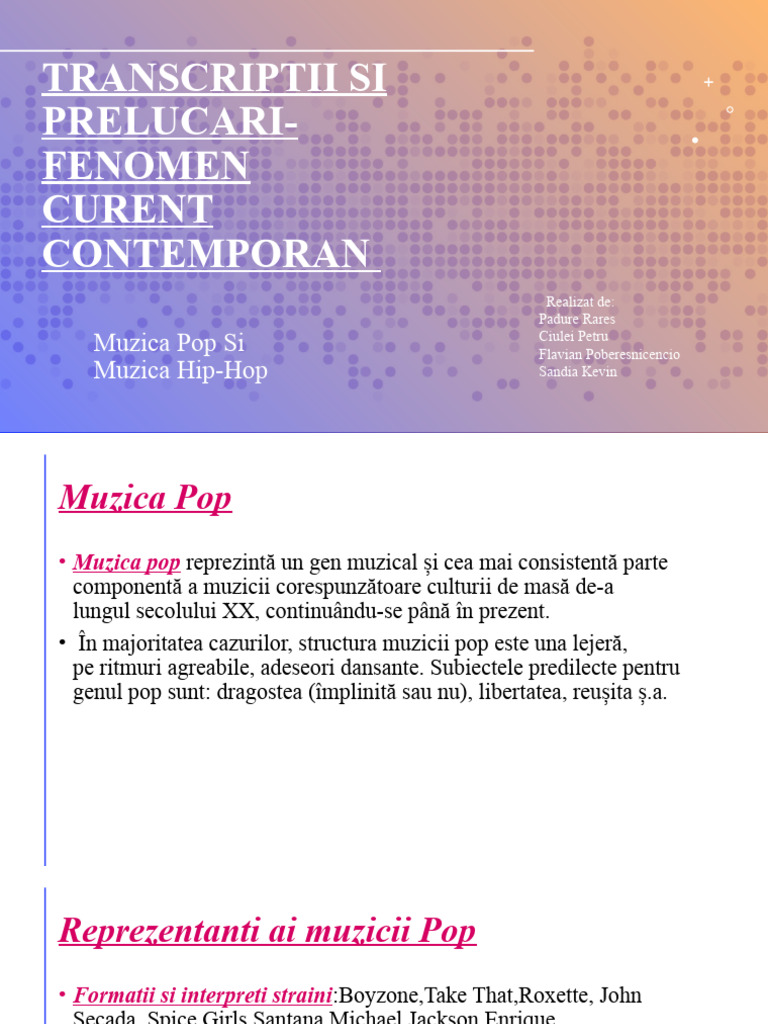 Muzica | PDF
