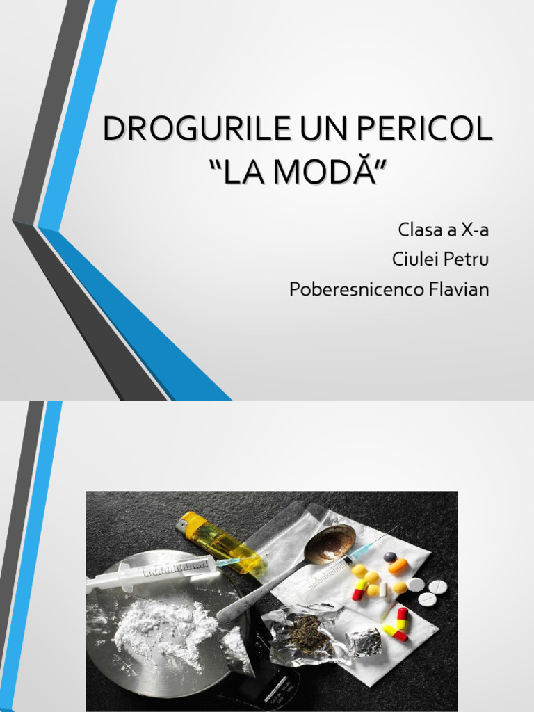 Proiect CH Droguri | PDF