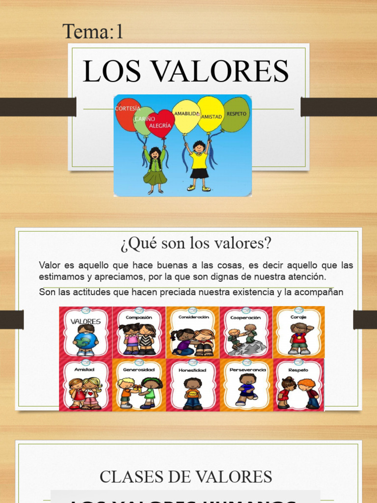 Los Valores | PDF