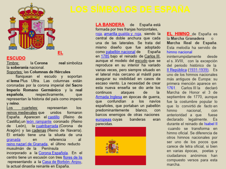 Simbolos de Espana | PDF | España | Símbolos nacionales