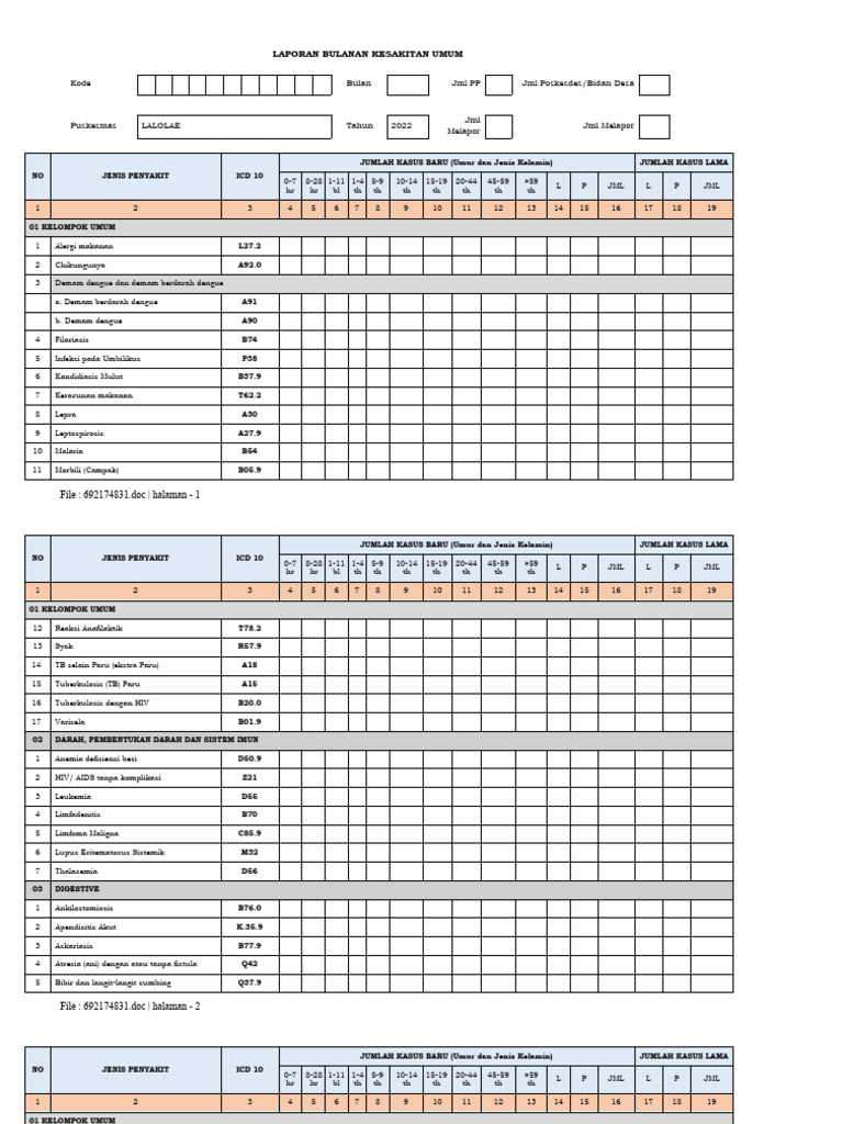 FORMAT Laporan LB 1 | PDF