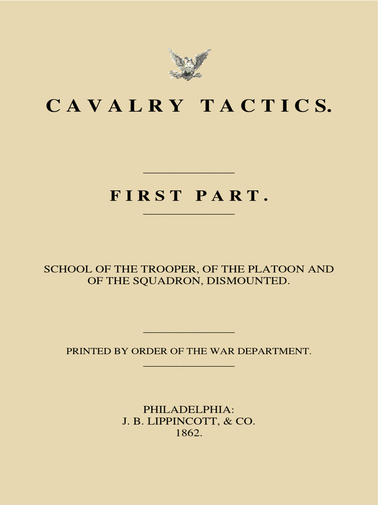 Poinsett's Cavalry Manual Part I | PDF