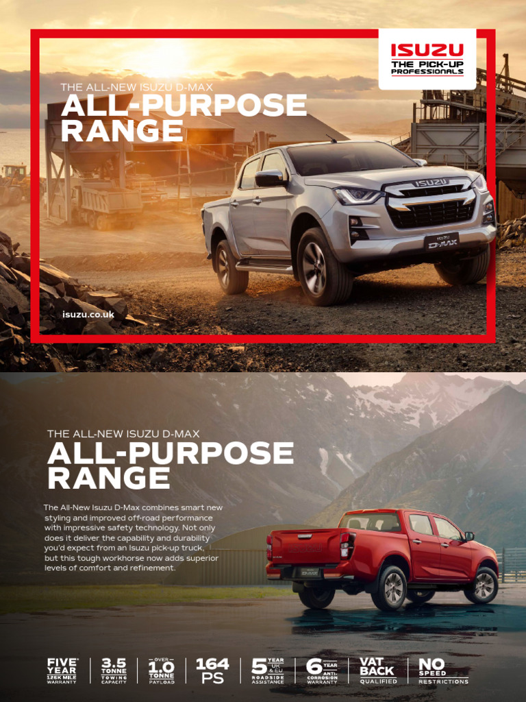 Isuzu All Purpose Brochure | PDF