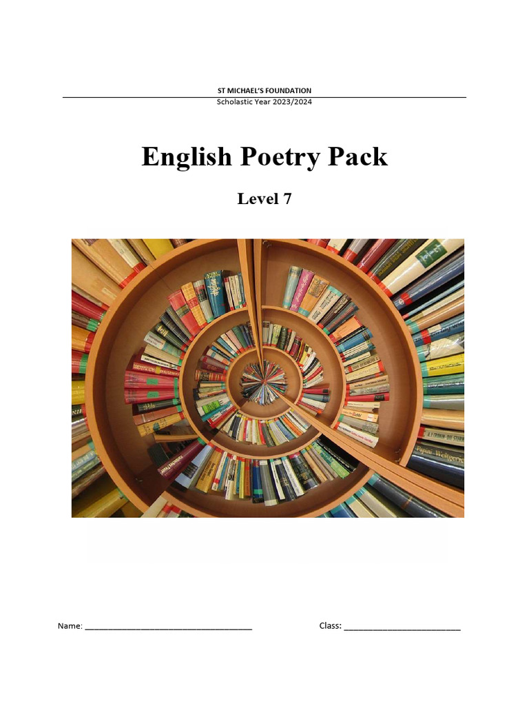 Poetry Pack - Complete | Download Free PDF | Poetry | Metaphor