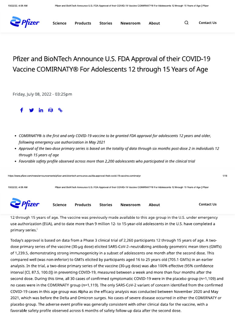 PFIZER | PDF