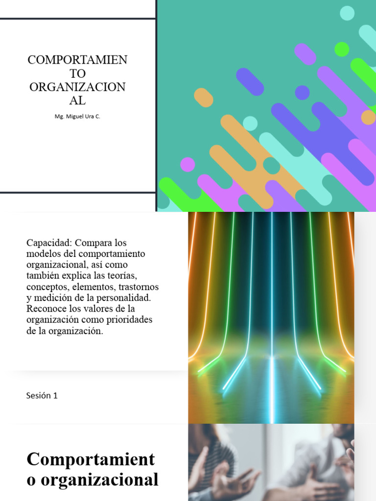 Co S1 - Ucv | PDF | Psicología de la personalidad | Psicología industrial y organizacional