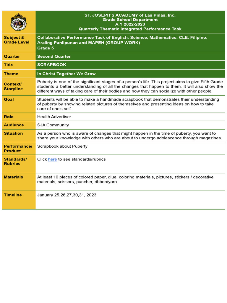 Grade 5 22-23 Qtipt 2nd Q | PDF