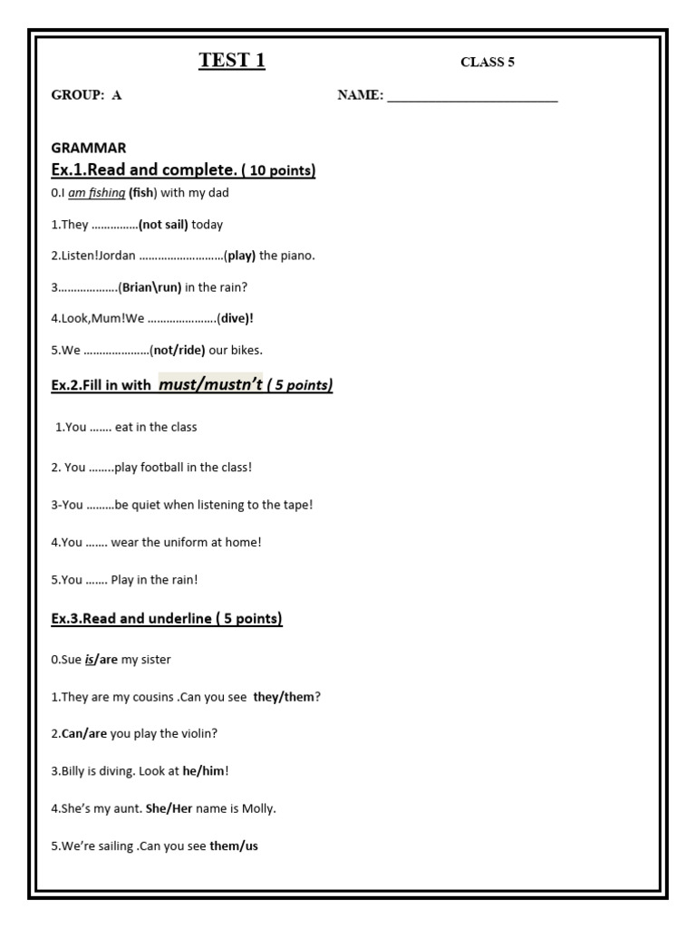Test Smiles 5 A - 1 | PDF
