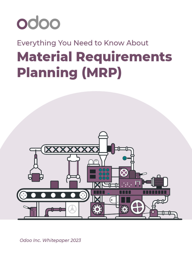Odoo MRP | PDF | Enterprise Resource Planning | Business