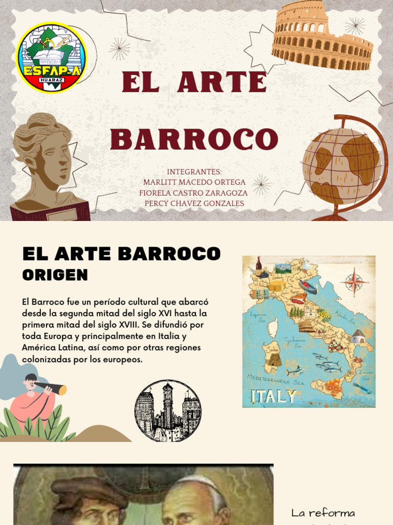 El Arte Barroco. Exp | PDF | Barroco | Escultura