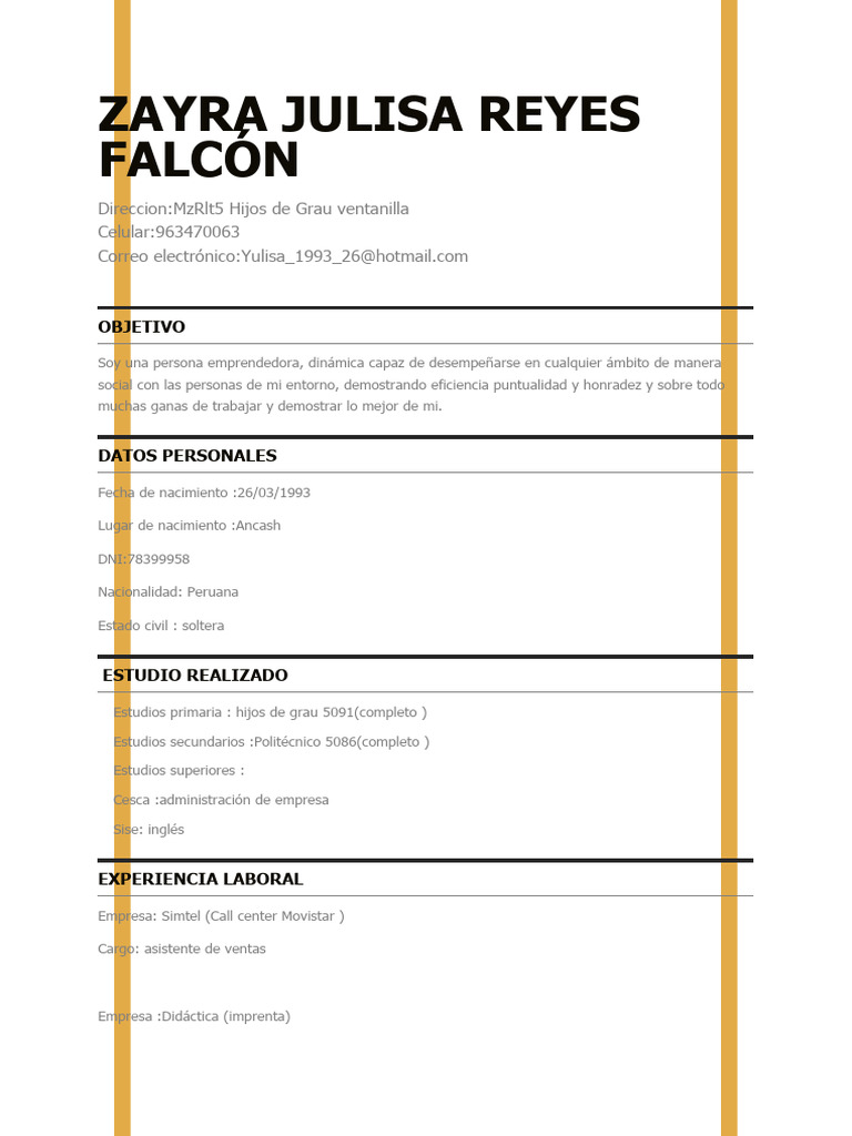 Curriculum Juli | PDF