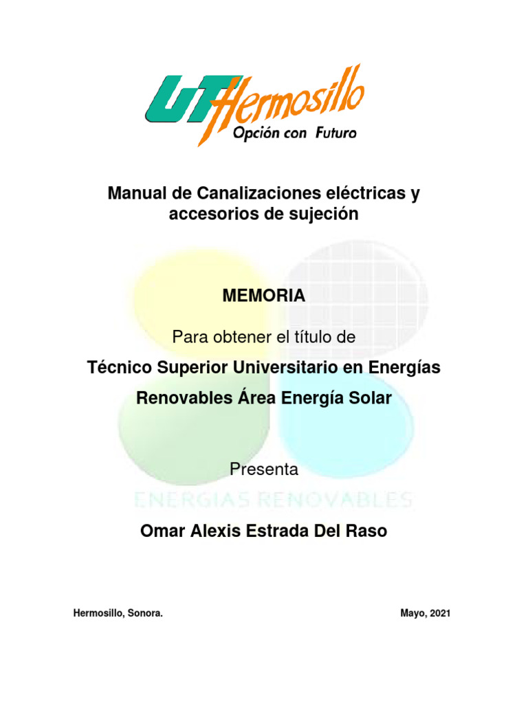 Memoria Tecnica TSU | PDF