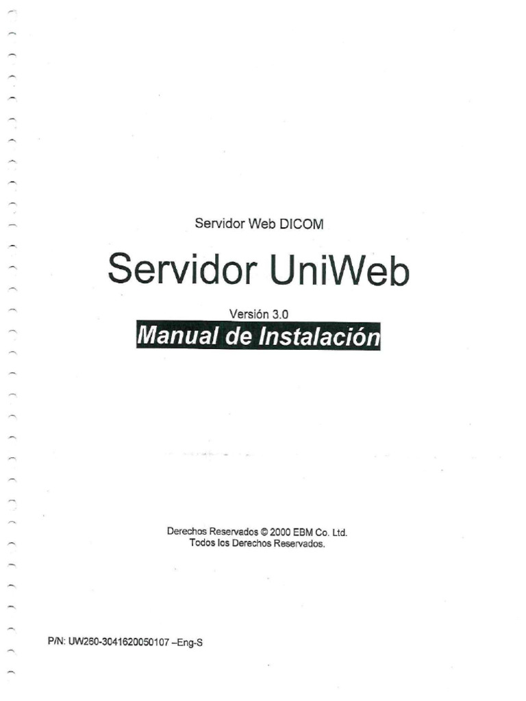 Servidor Uniweb. Manual de Instalaci+Ôn - Compressed | PDF