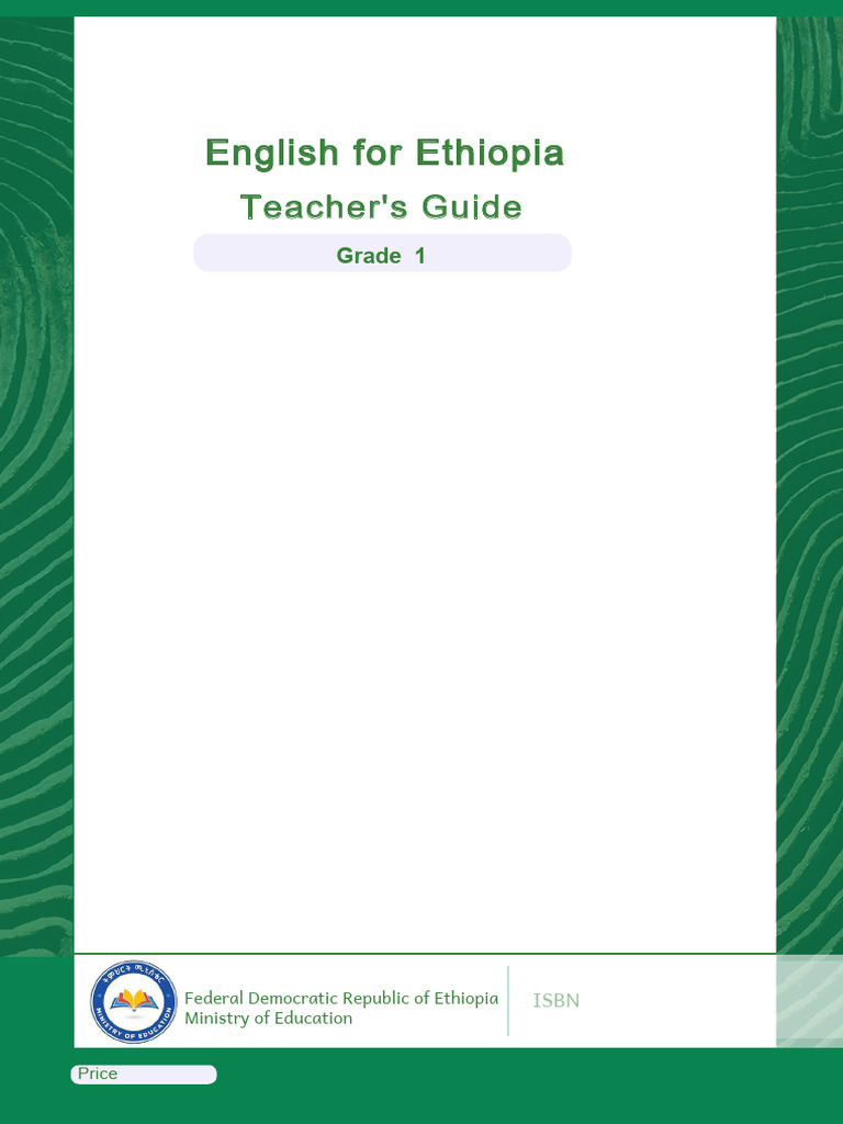 ENGLISH Grade 1 Teacher's Guide | PDF | Teachers | Curriculum