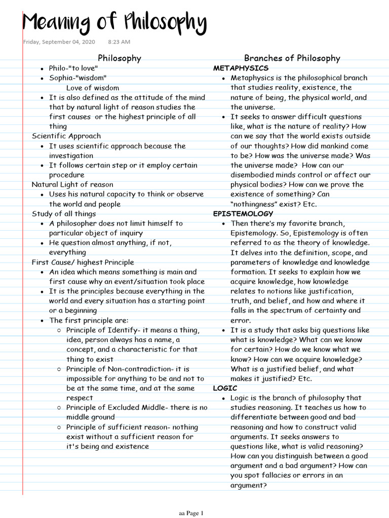 Philo | PDF | Argument | Logic