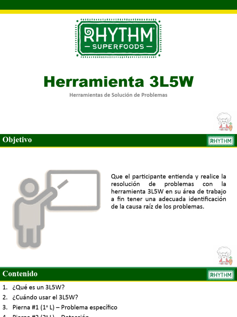 Herramienta 3L5W | PDF | Science | Ciencia cognitiva
