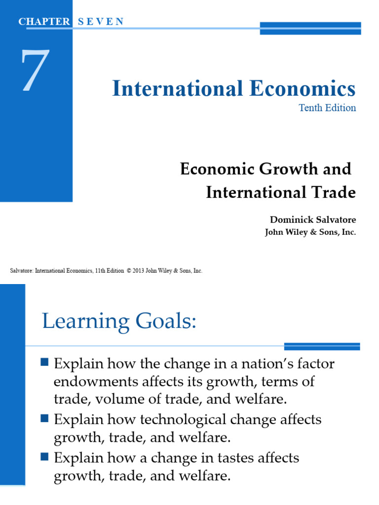 CH 07 | PDF | Economics | Economic Growth