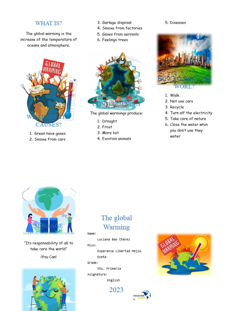 Triptico Ingles | PDF