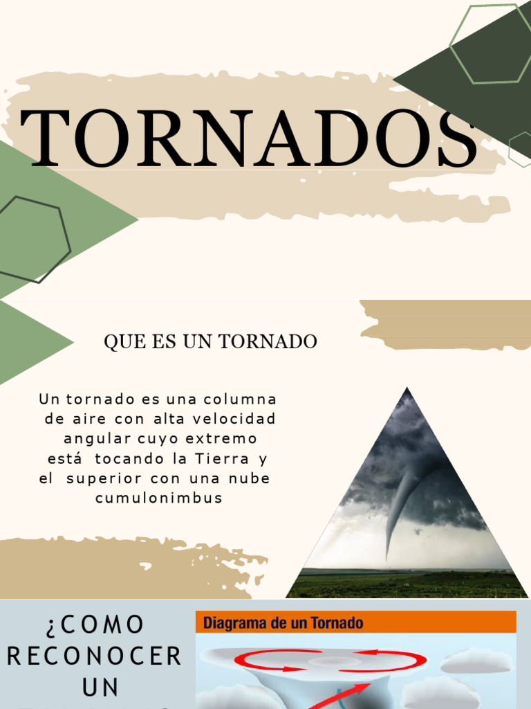 Tornados: Tipos, Formación y Efectos | PDF | Tornados | Geografía Física