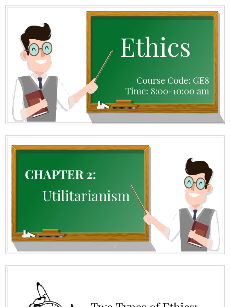 Ethics Chapter 2 Lesson 1 1 | PDF | Utilitarianism | Pleasure