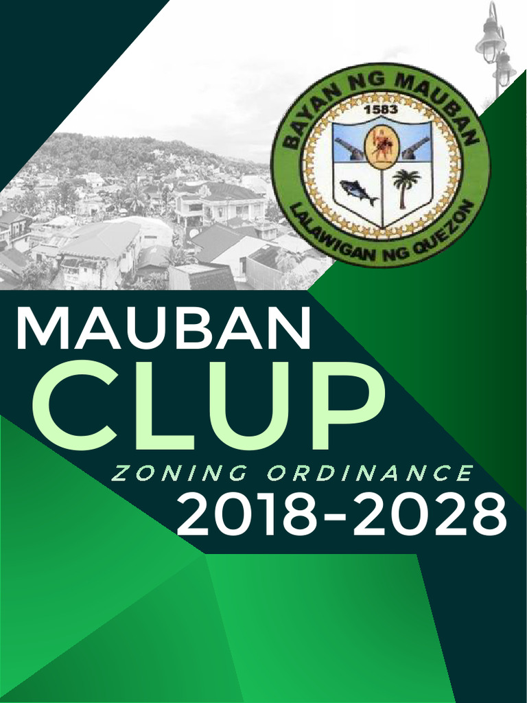 Mauban CLUP Vol 2 Approved | PDF | Zoning | Agriculture